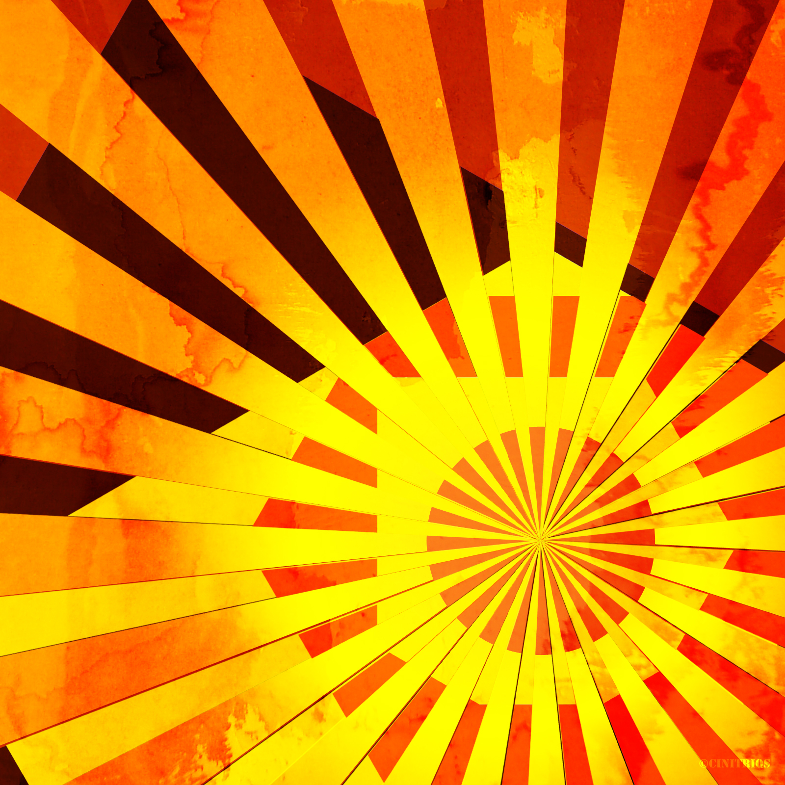 Abstract Sun Rays Digital Abstract Sun Rays Digital
